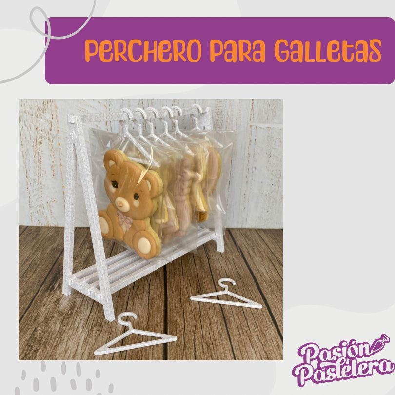 Set de ganchos para perchero - Pasión Pastelera