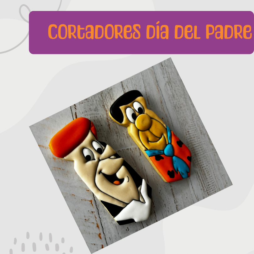 Set Corbata Picapiedras y Supersónico - Pasión Pastelera